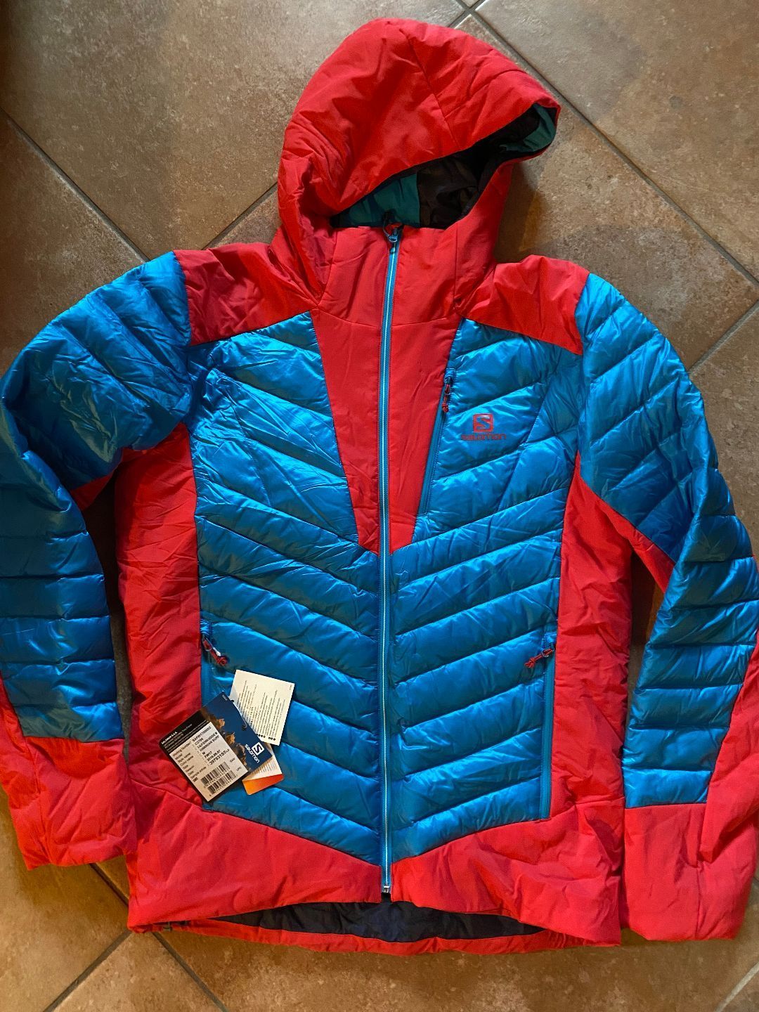 Veste de ski Salomon X ALP DOWN HOODIE