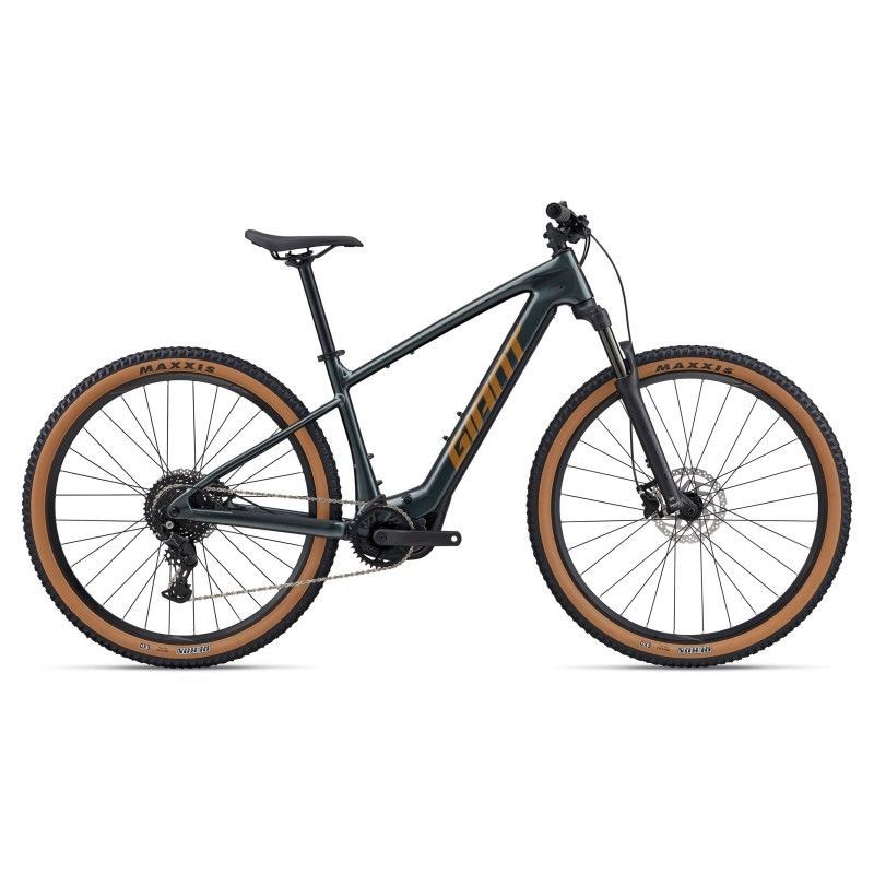 VTT Giant E-bike Talon E+ - Asphalt Green | Campsider