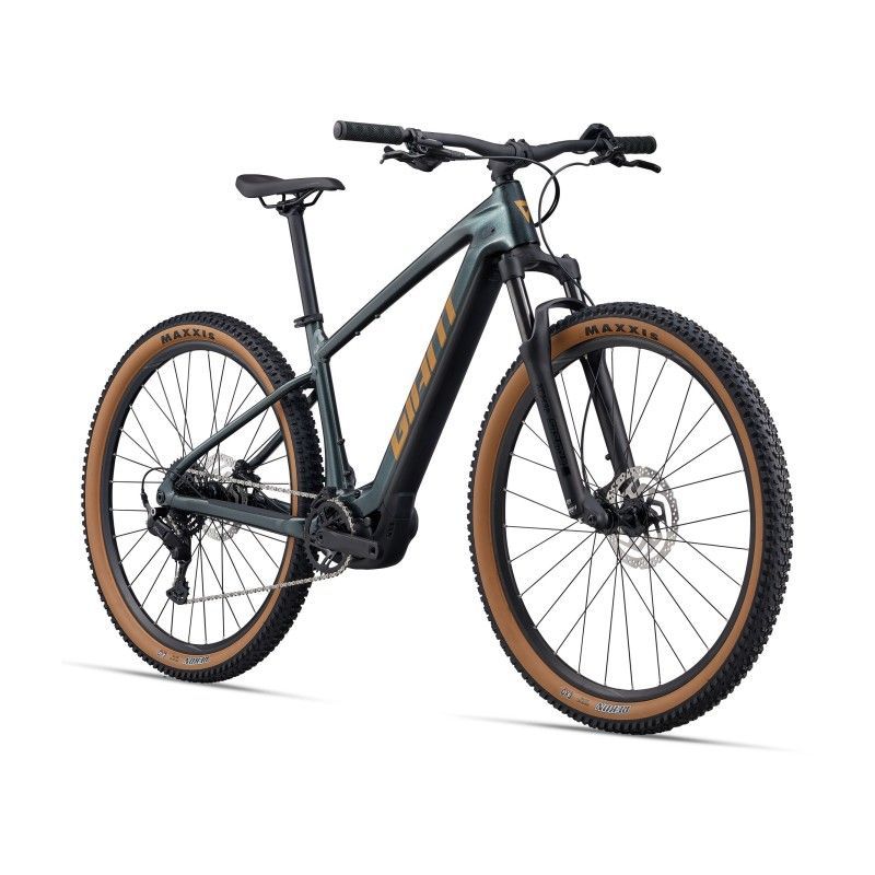 VTT Giant E-bike Talon E+ - Asphalt Green | Campsider