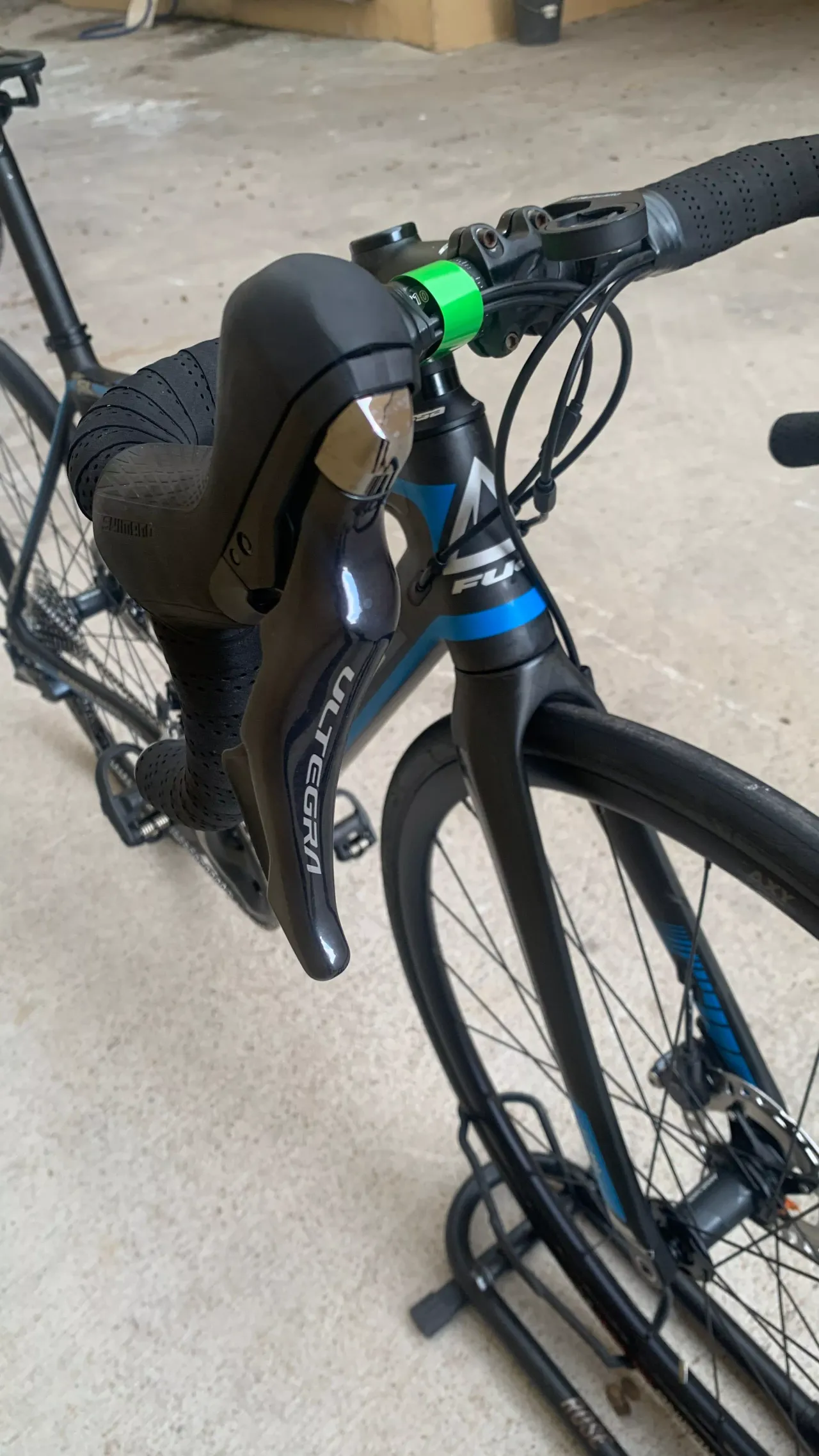 Vélo de route Fuji Sl 2.1 Full Carbon Shimano Ultegra 11sp Disc (2020 ...