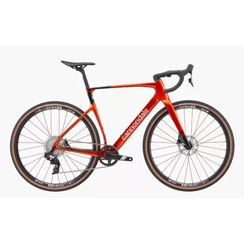 Vélo gravel Cannondale Superx 4 Axs Fire Orange | Campsider