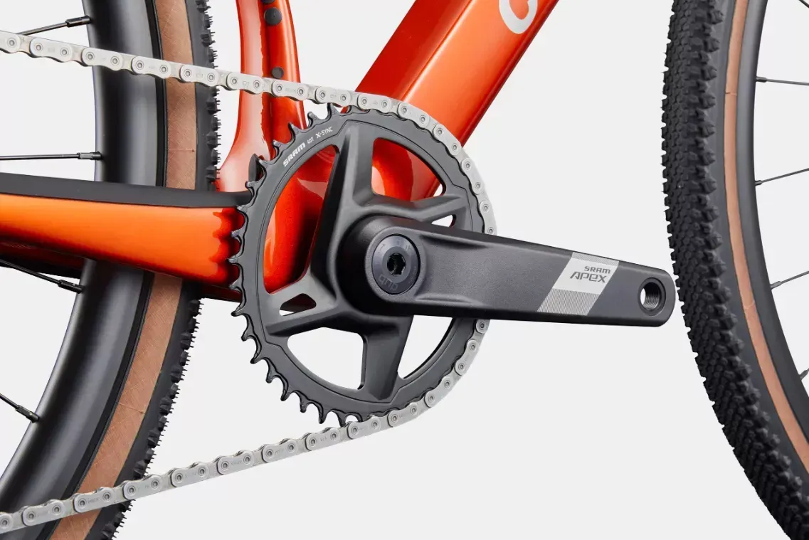 Vélo gravel Cannondale Superx 4 Axs Fire Orange | Campsider