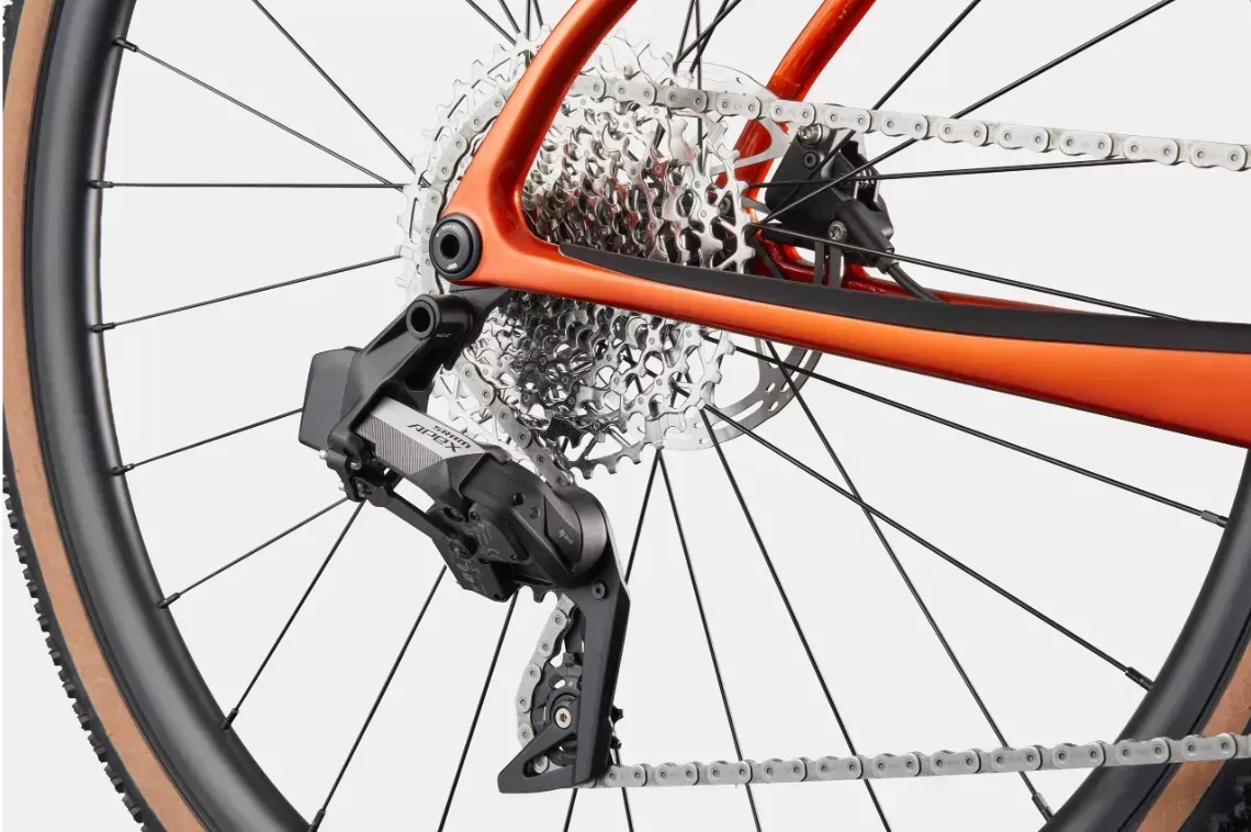 Vélo gravel Cannondale Superx 4 Axs Fire Orange | Campsider