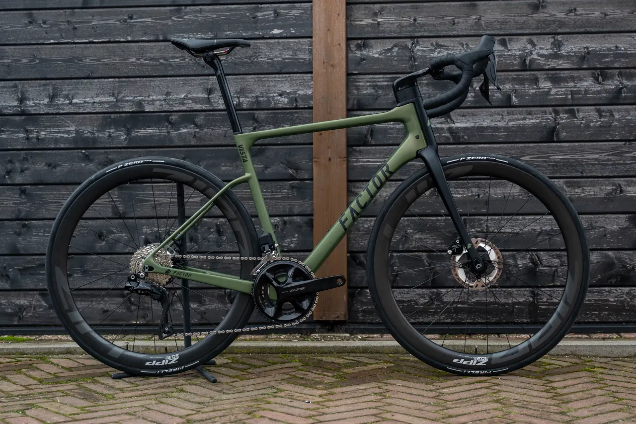 Vélo de route Factor Vista | 105 2x12 | Campsider