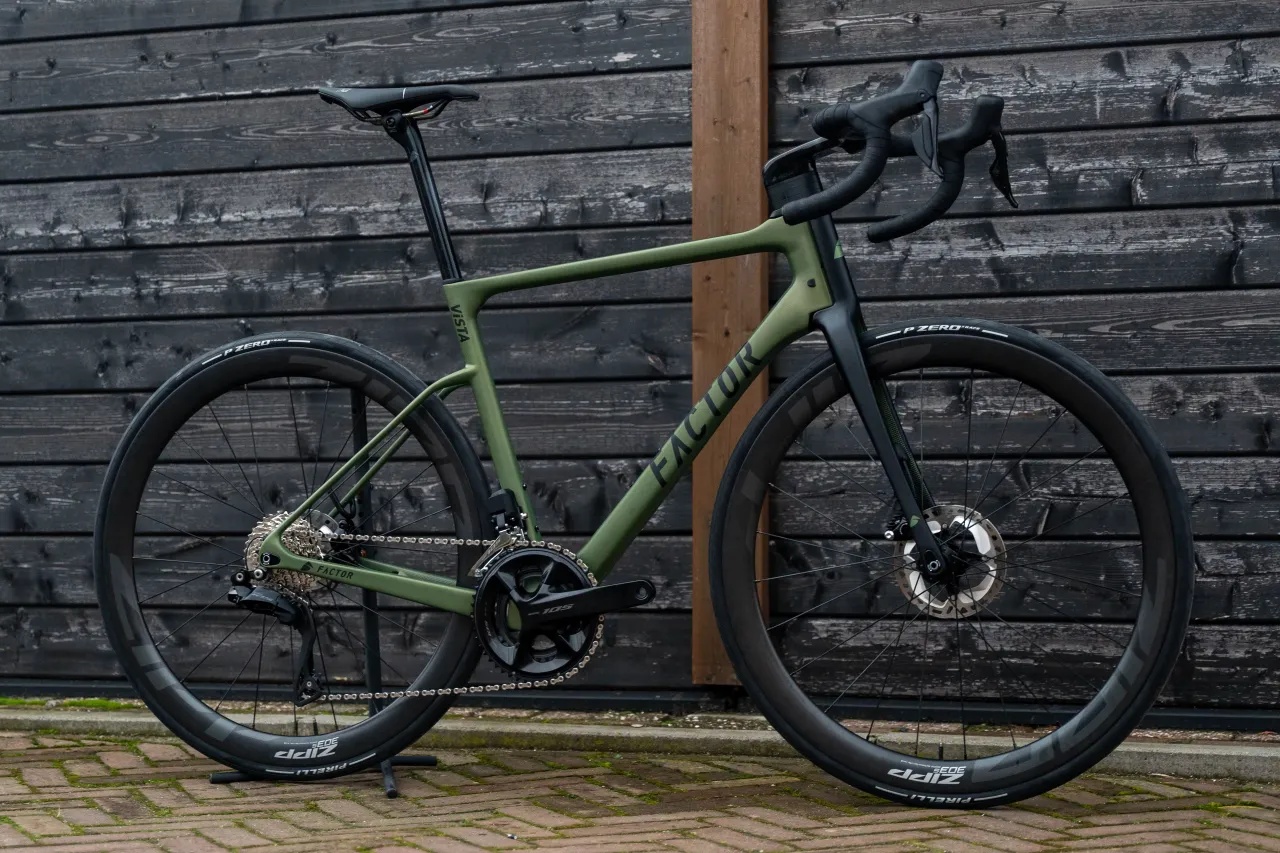 Vélo de route Factor Vista | 105 2x12 | Campsider