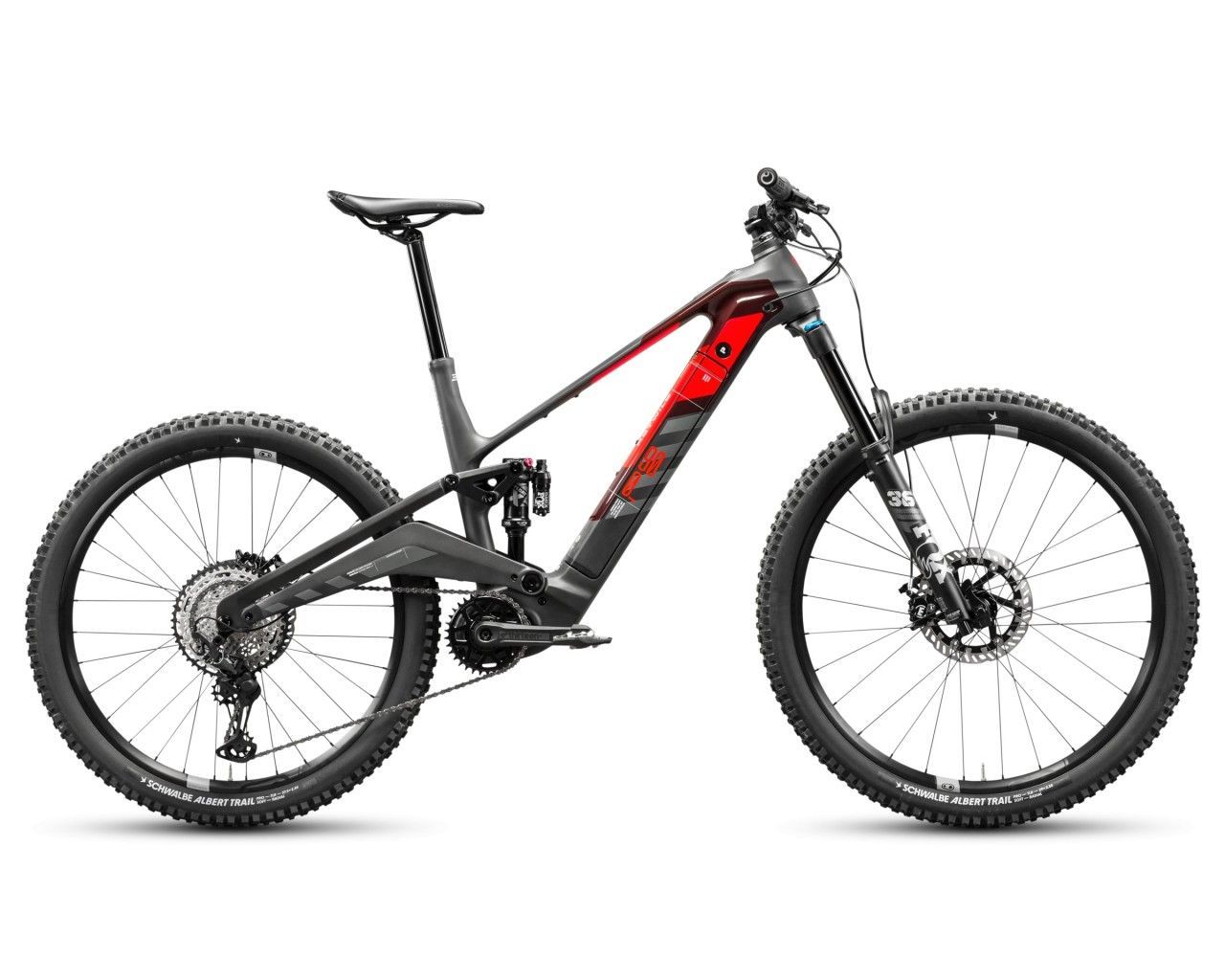 VTT électriques Rotwild R.ex900 Fs Core Red Transparent | Campsider