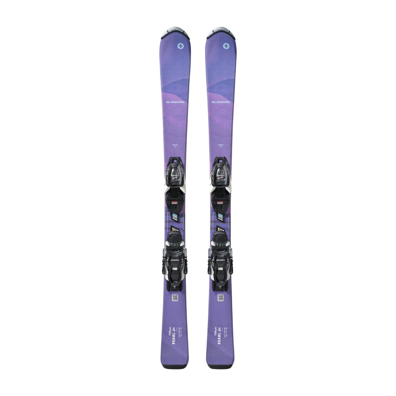 Skis Blizzard Pearl Jr + Fixations Fdt Jr 4.5 Purple Fille | Campsider