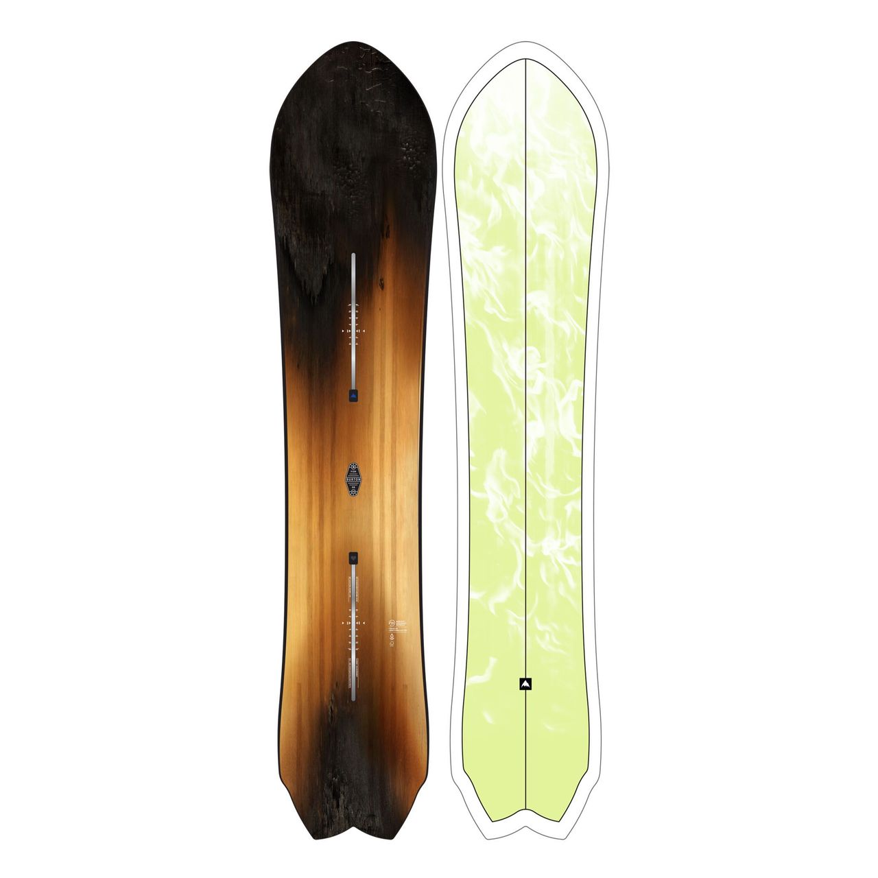 Snowboard Burton Fish 3d Directional Flat Top Graphic | Campsider