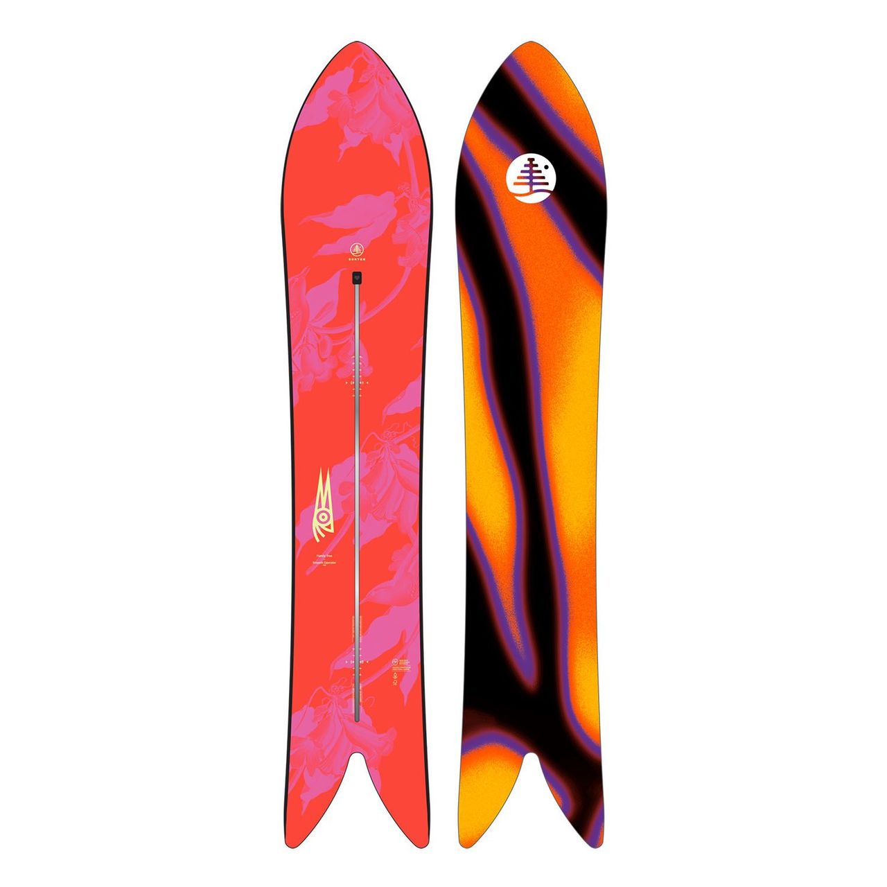 Snowboard Burton Tree Smooth Operator Camber Graphic | Campsider