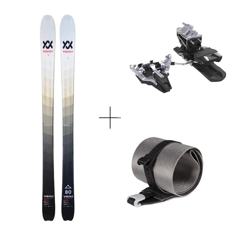 Skis alpins Volkl Rise 80 + Marker Alpinist 8 Demo | Campsider