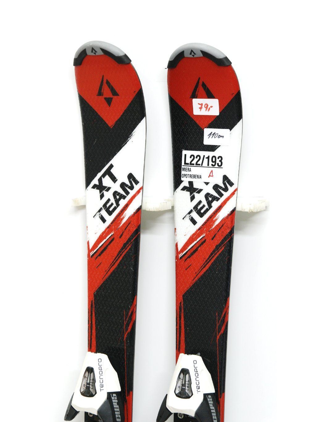 Skis alpins Tecnopro Xt Team Red/black + Cw 45 20/21 | Campsider