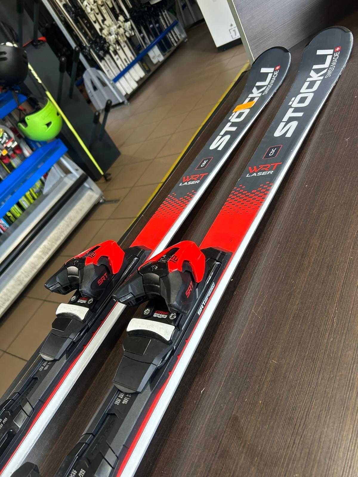 Skis alpins Stockli Laser Wrt+ Srt Carbon + Salomon Srt12 | Campsider