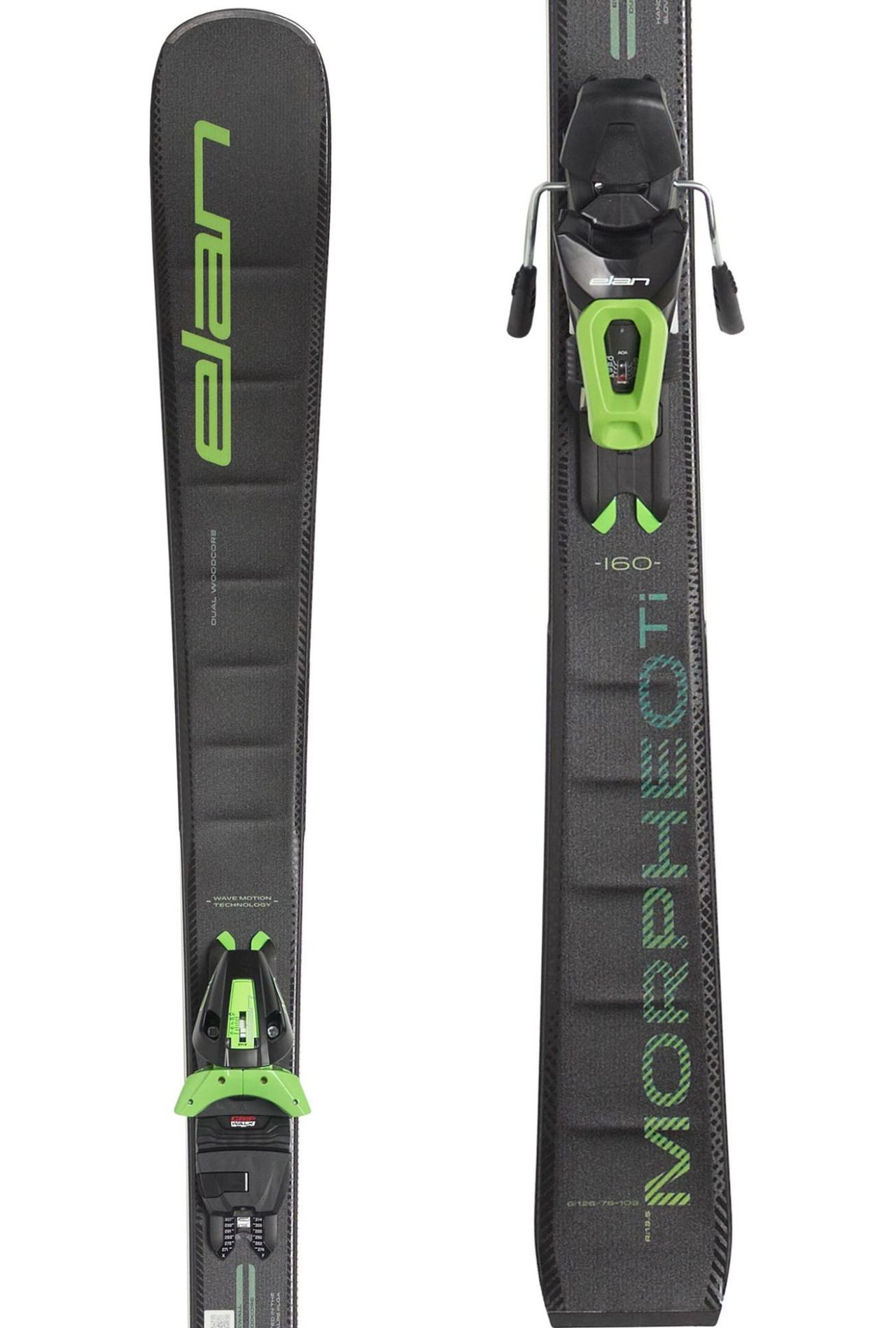 Skis alpins Elan Morpheo Ti Ls + fixations El 10.0 160 | Campsider
