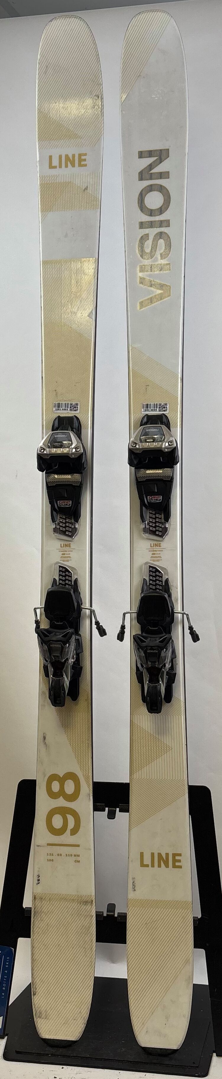 Skis alpins Line Vision 98 + Griffon 13 TCX | Campsider