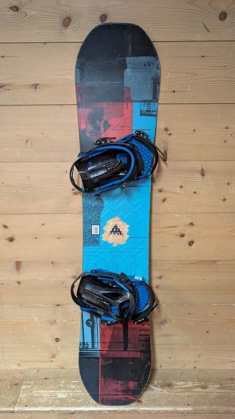 Snowboard Burton Radius Avec Fixations | Campsider