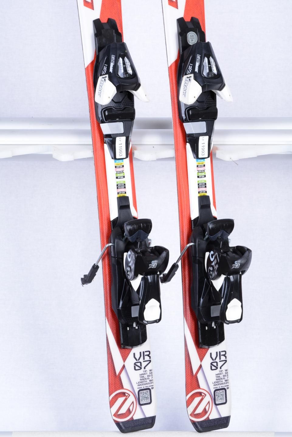 Skis alpins Dynamic Vr 07 Whitered + Ezytrak 7 | Campsider