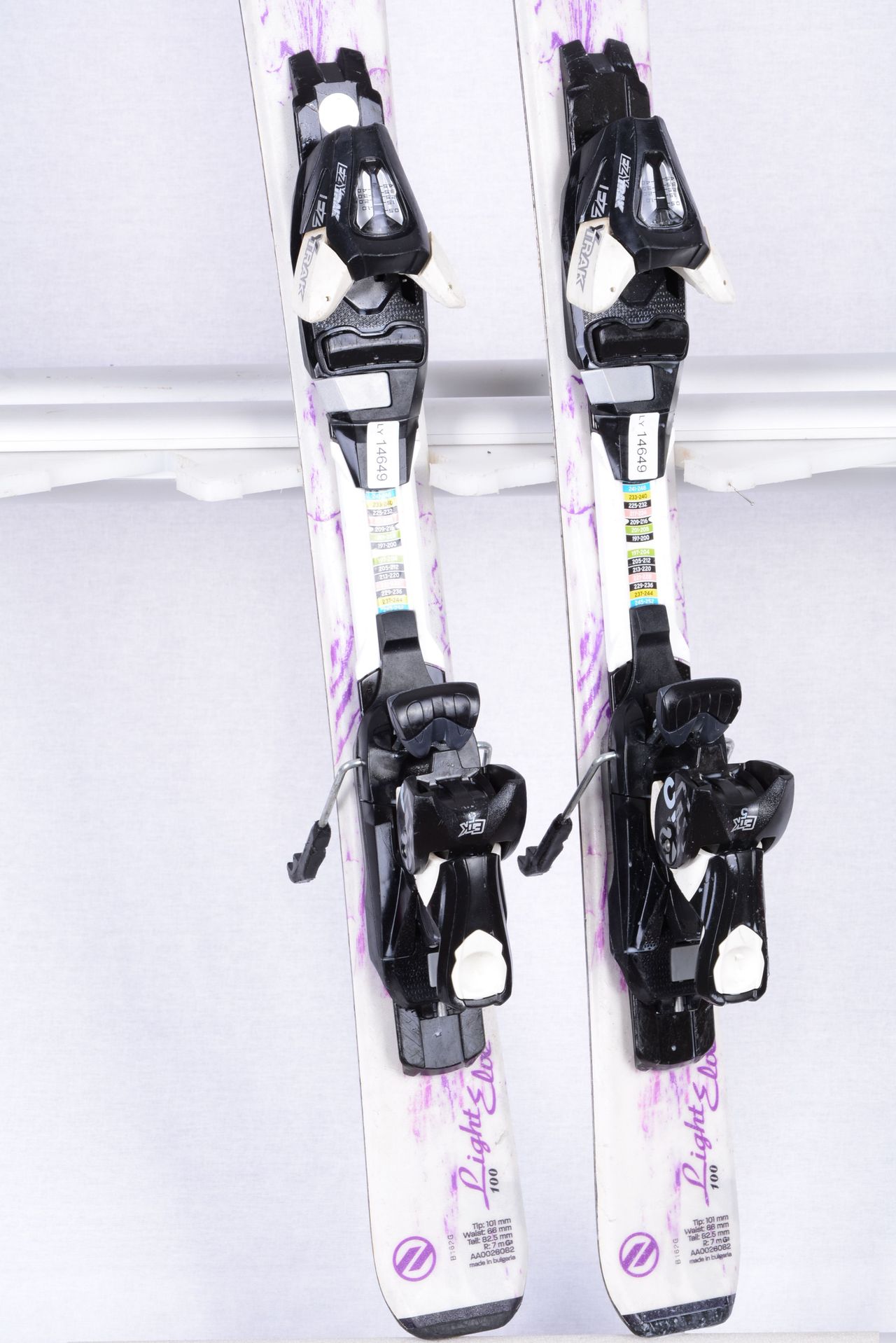 Skis alpins Dynamic Light Elve Purplewhite + Ezytrak 7 ( En Parfait ...