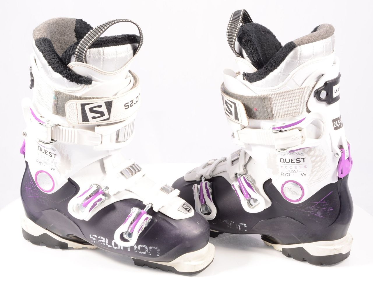 Chaussures de ski Salomon Quest Access R70 W Purplewhite | Campsider