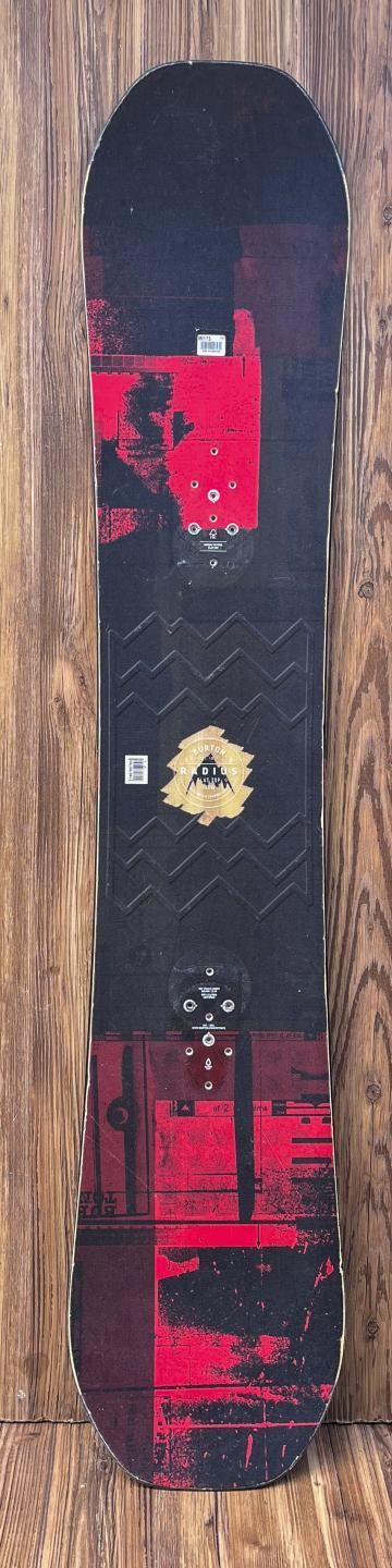 Snowboard Burton Radius Red Wide | Campsider