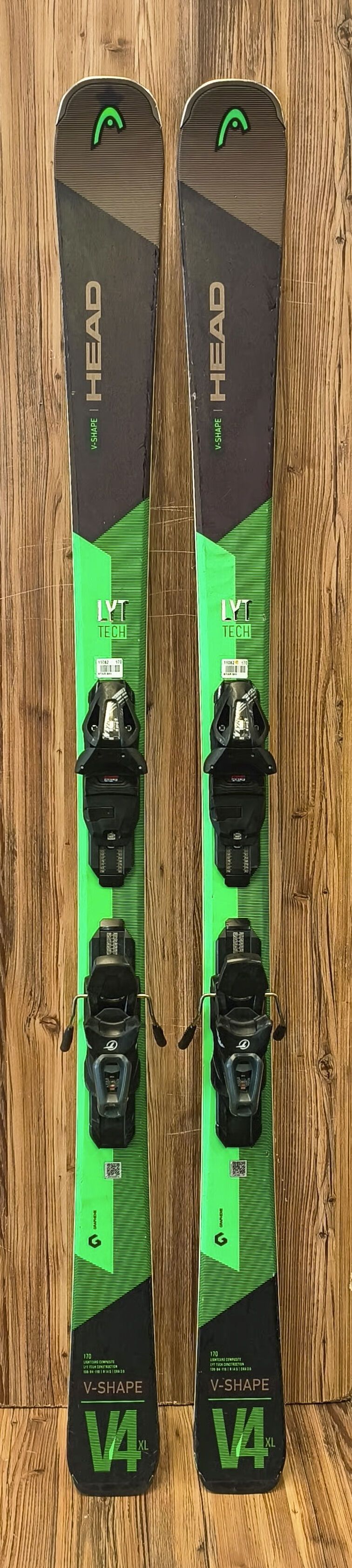 Skis alpins Head V Shape V4 Lyt Green | Campsider