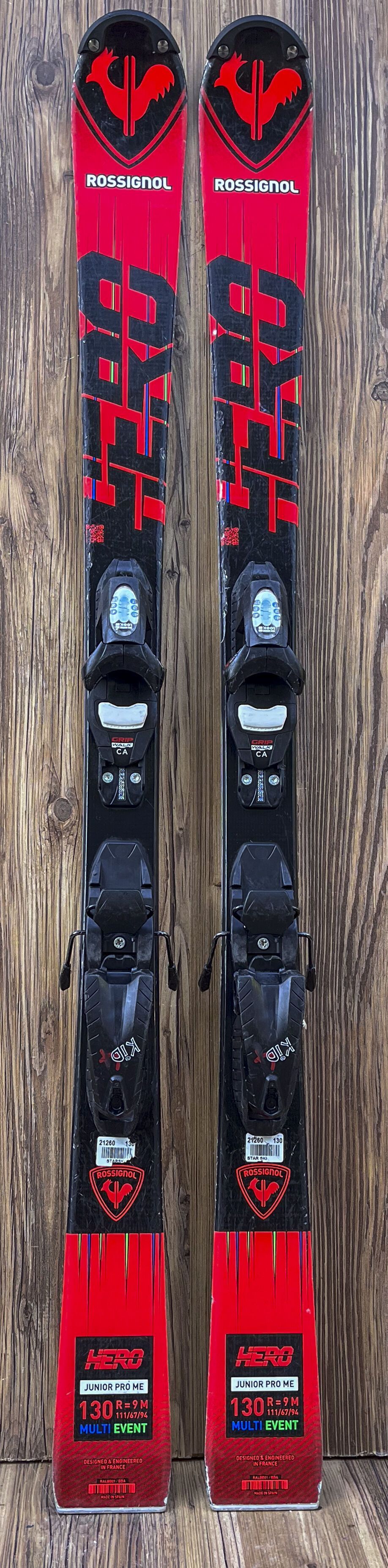 Skis alpins Rossignol Hero Junior Multi-event | Campsider