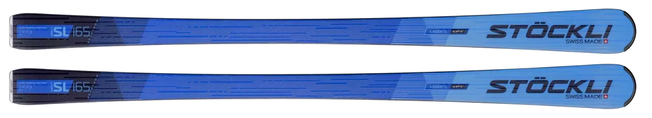 Skis alpins Stockli Laser Sl + Srt Speed + Srt12 Blue/black | Campsider