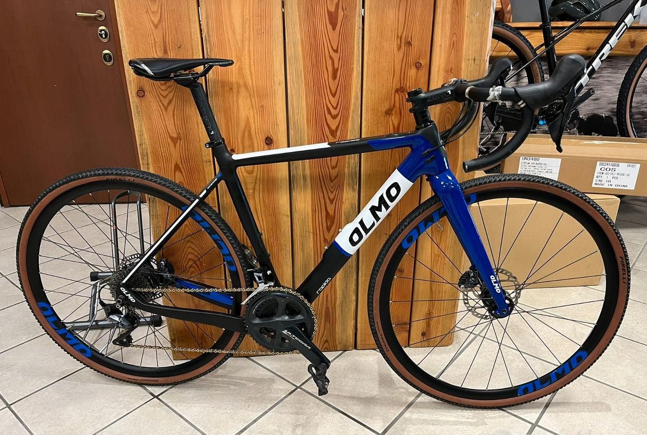 Vélo route électrique Olmo E-gravel Carbon Telaio Nuovo | Campsider